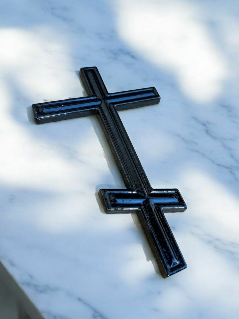 Крест из чугуна 15 см