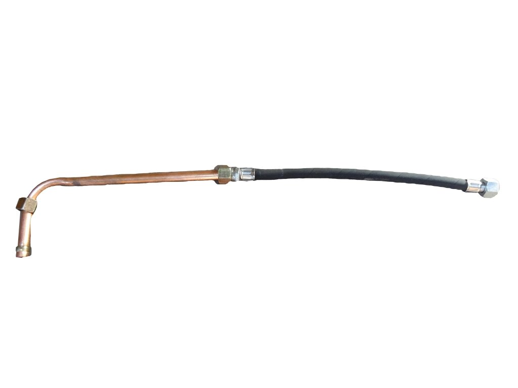 Трубка со шлангом МАЗ от компрес. к влагоотделит.