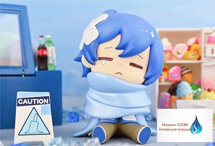 (клеймо)bilibili VOCALOID- Хацунэ Мику Фигурка, в слепой коробке, фигурка KAITO,(коробка распечатана, упаковка не распечатана)