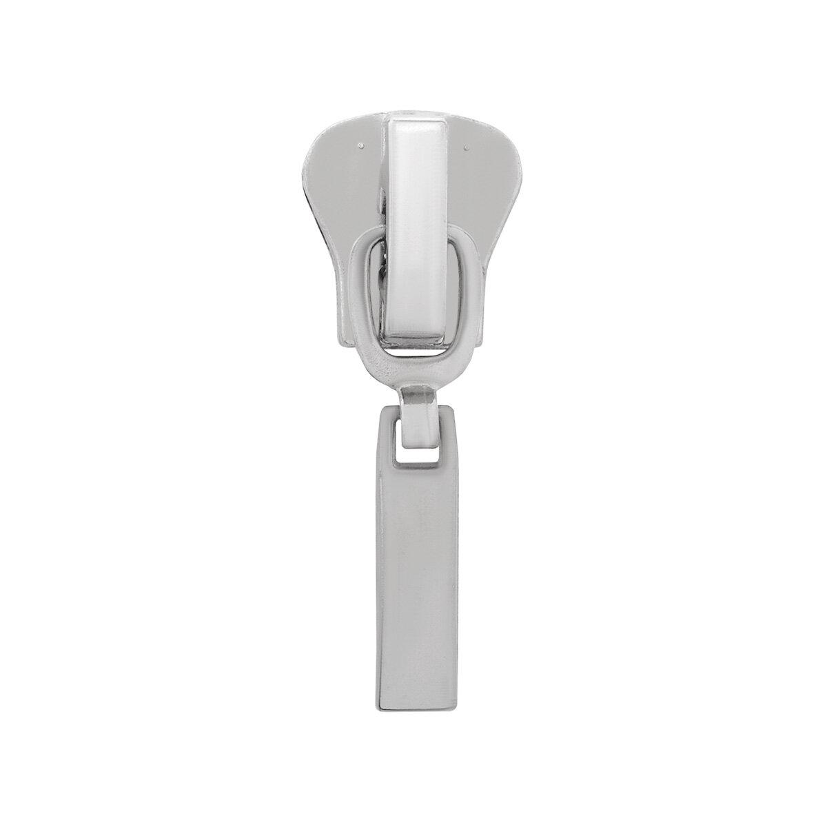 Бегунок для молнии 8 трактор, автомат, Айрис (никель), 20 шт