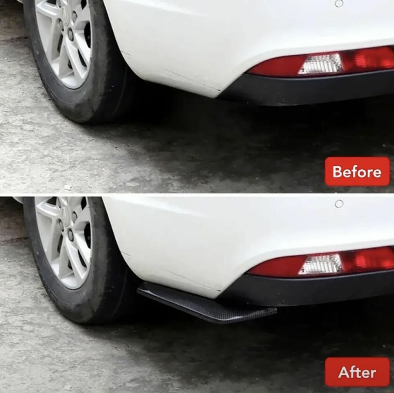 Диффузор накладка на задний бампер для BMW G30, G20, F30, E90