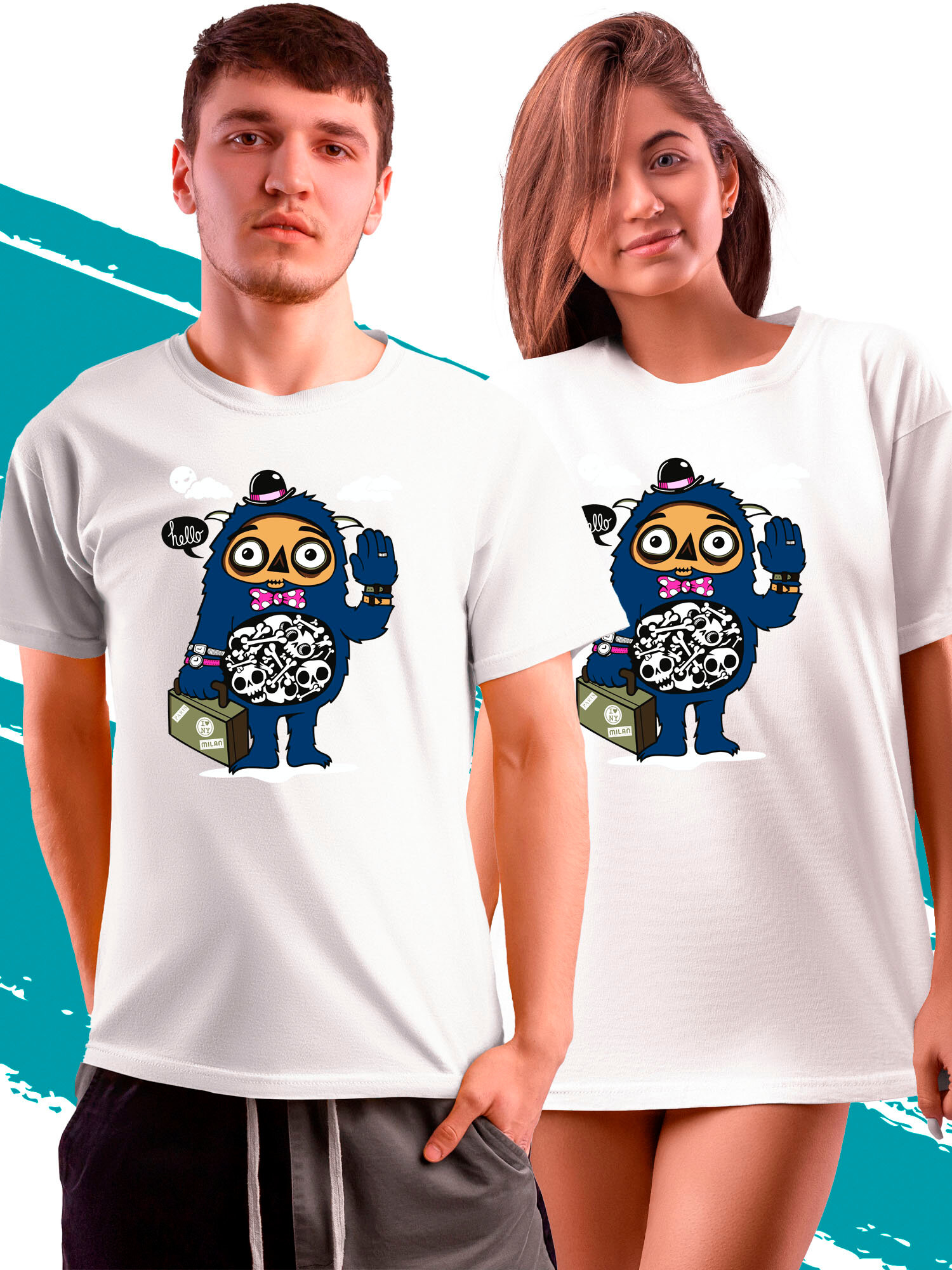 Футболка монстр