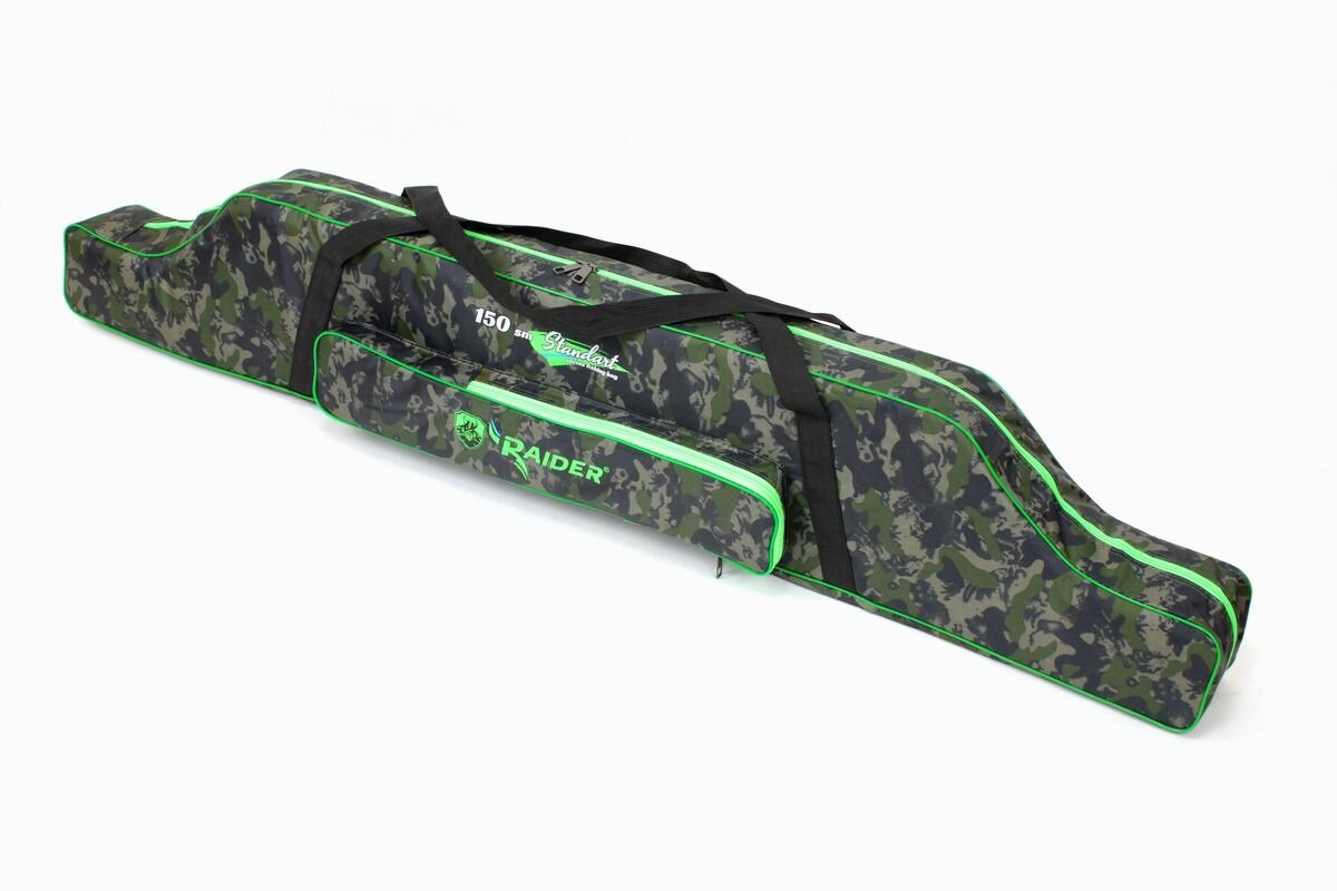 Чехол для удилищ RAIDER STANDART 1,50м (1 секция, 1 карман)