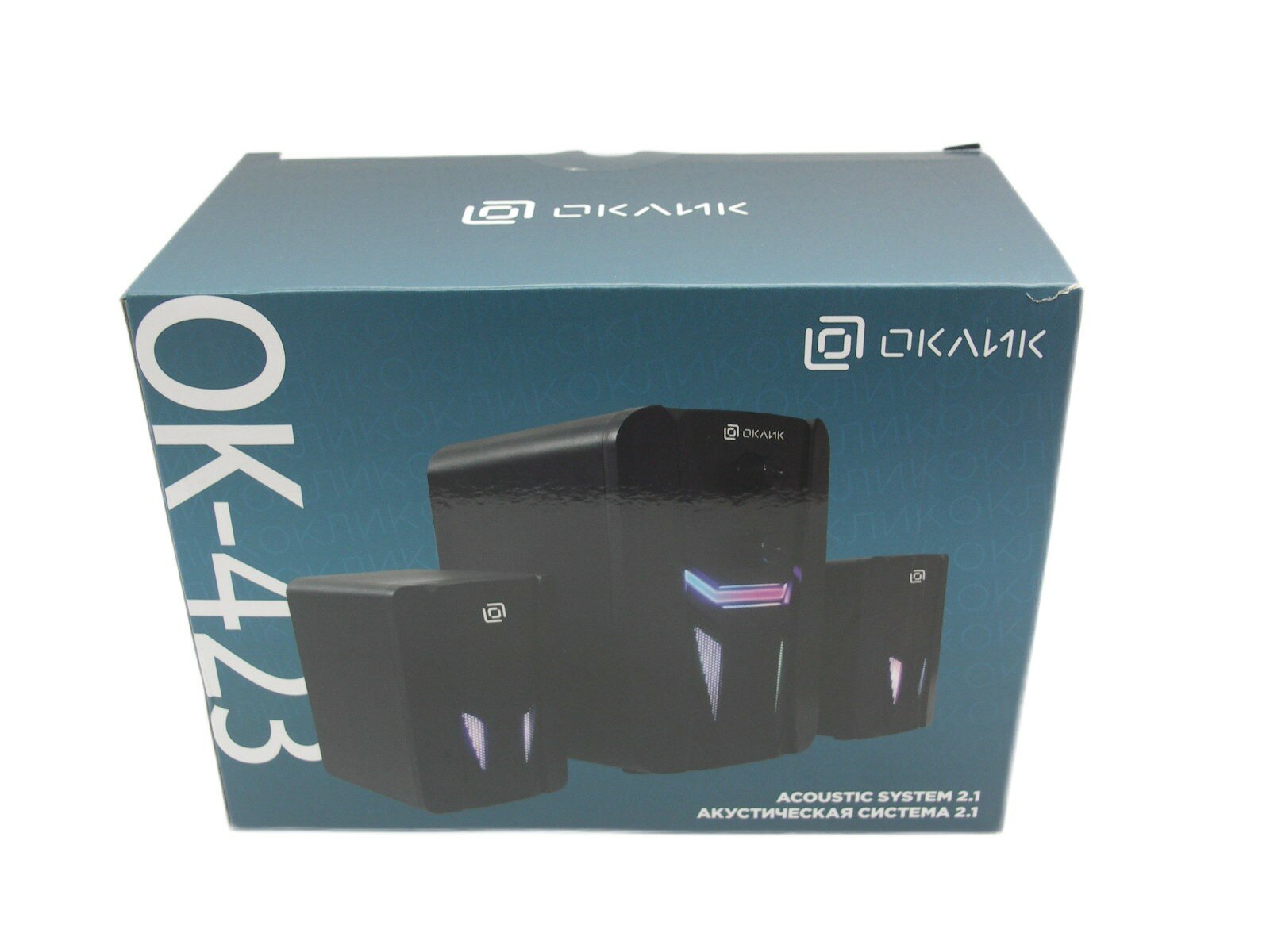 Колонки 2.1 Oklick OK-423 11W, USB, Black