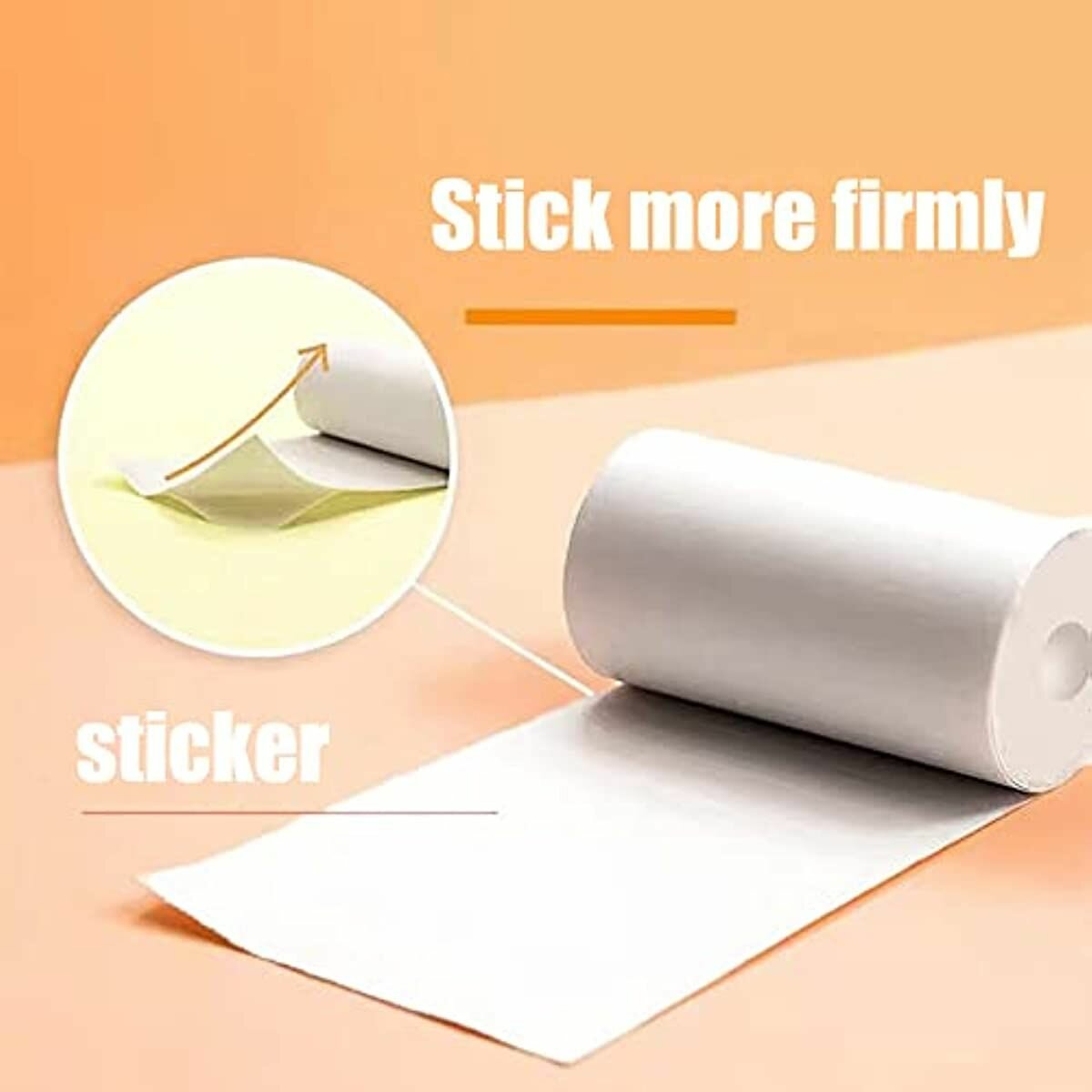 9 Рулонов цветной самоклеящейся термобумаги для мини-принтера, бумага для наклеек для камеры мгновенного действия (розовая, синяя, желтая)