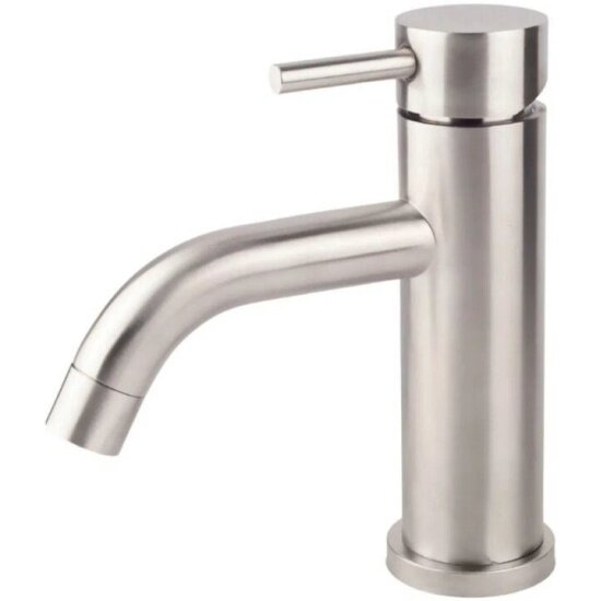 Смеситель для раковины Alfi однорычажный, никель LF602133