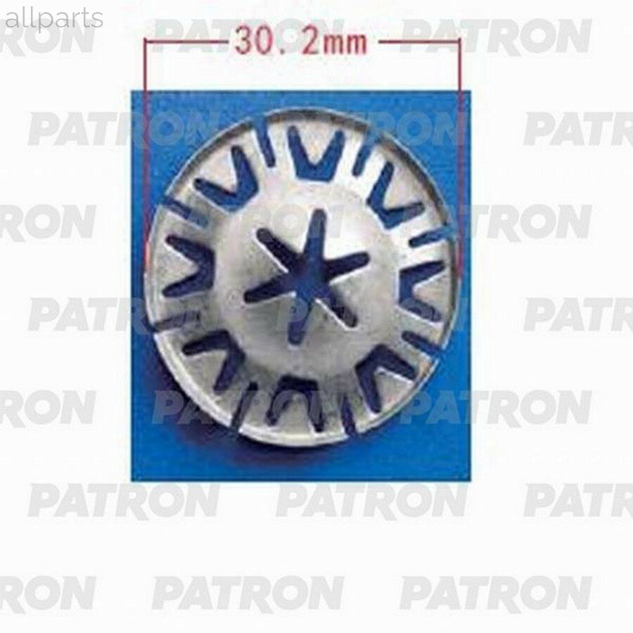 PATRON P37-0570 Фиксатор металлический Audi, Ford, Seat, Skoda, Volkswagen применяемость: бры PATRON P37-0570