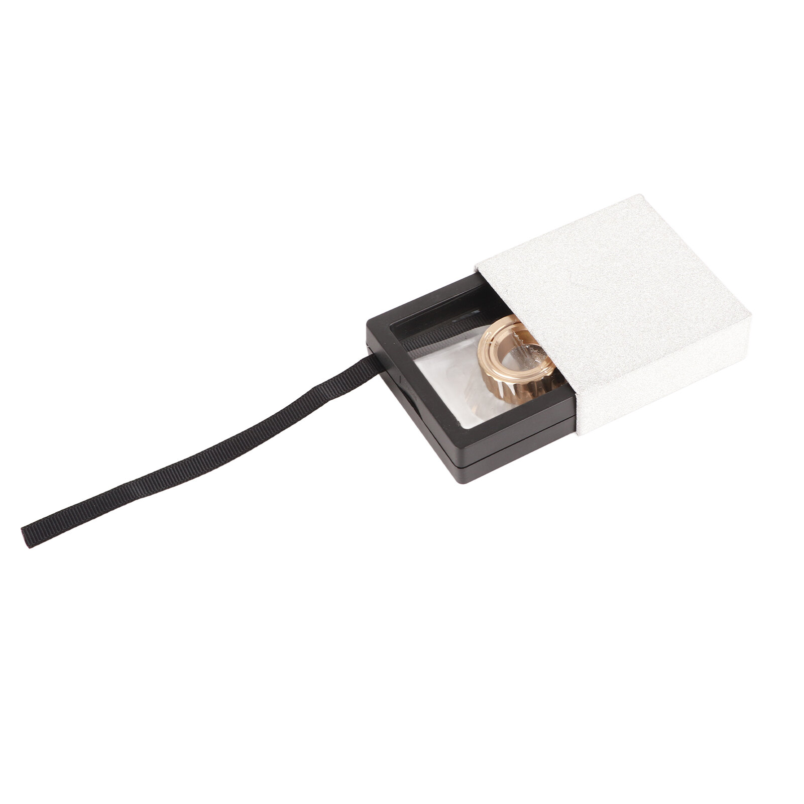 Вращающееся портативное металлическое магнитное кольцо-антистресс для взрослых, снимающее тревогу.