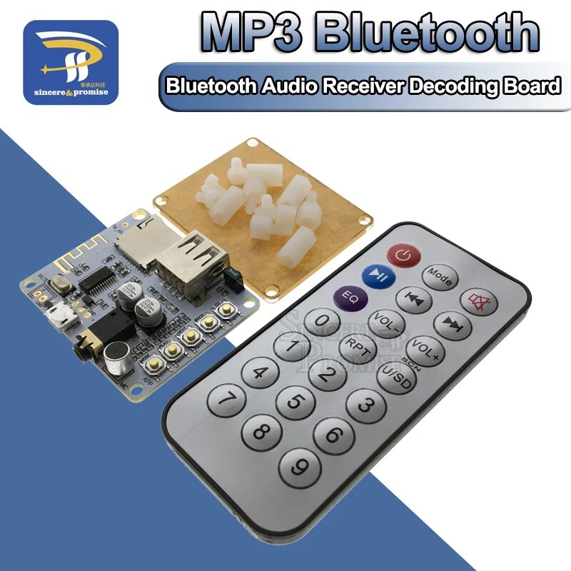 Bluetooth аудиомодуль с пультом и микрофоном Package2 — фото 1