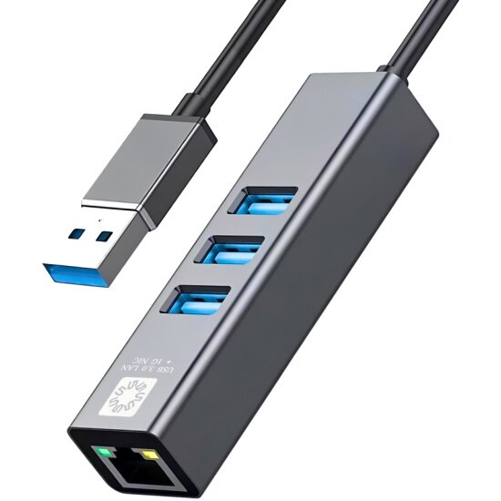 Кабель-адаптер 5BITES UA3-45-11BK Grey (UA3-45-11BK)