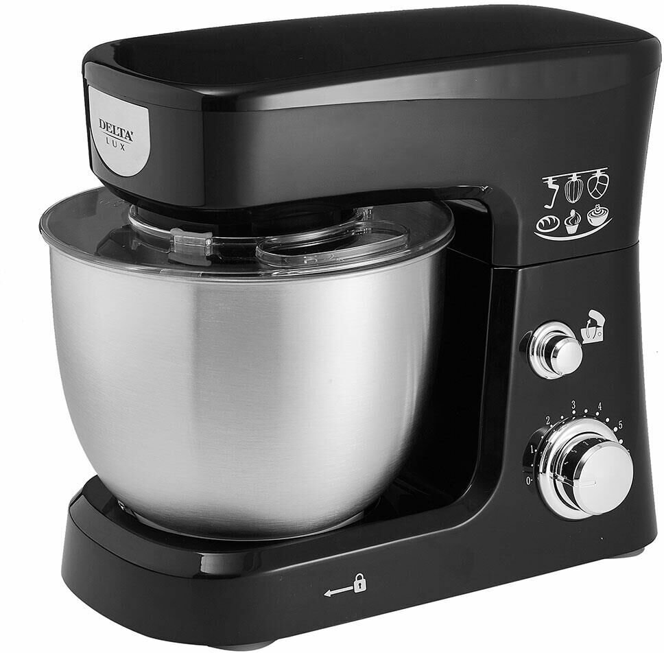 Миксер планетарный с чашей DE-7900Р черный