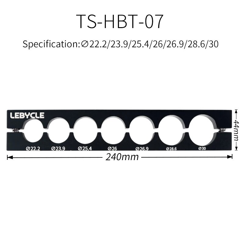 LEBYCLE Тиски велосипедные, Black-TS-HBT-07-A