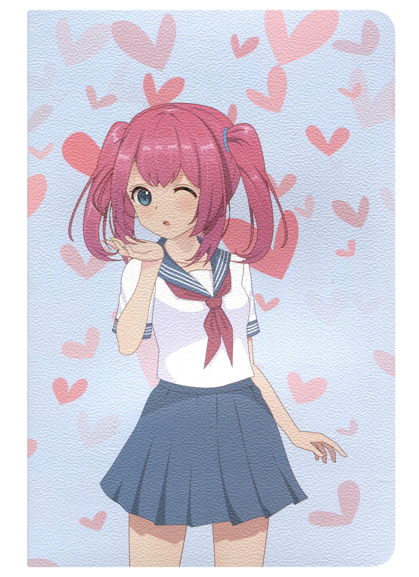 Тетрадь в клетку Kairui, Anime girls, 32 листа, в ассортименте