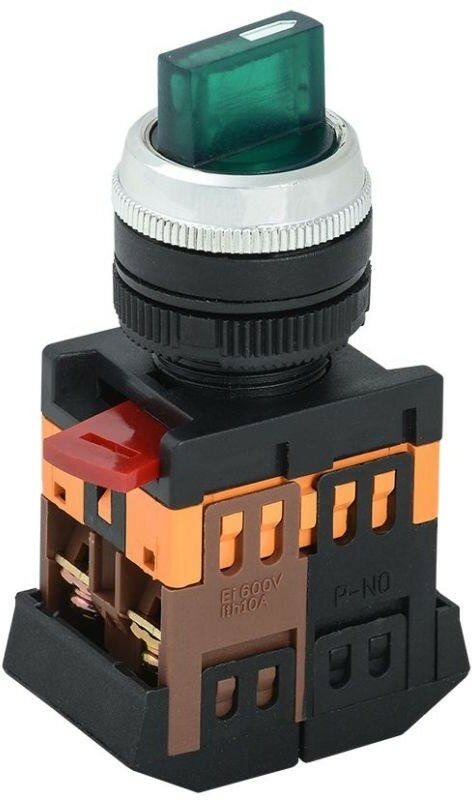 Переключатель ANCLR-22-3 на 3 фикс. полож. зел. 1з+1р IEK BSW10-ANCLR-3-K06