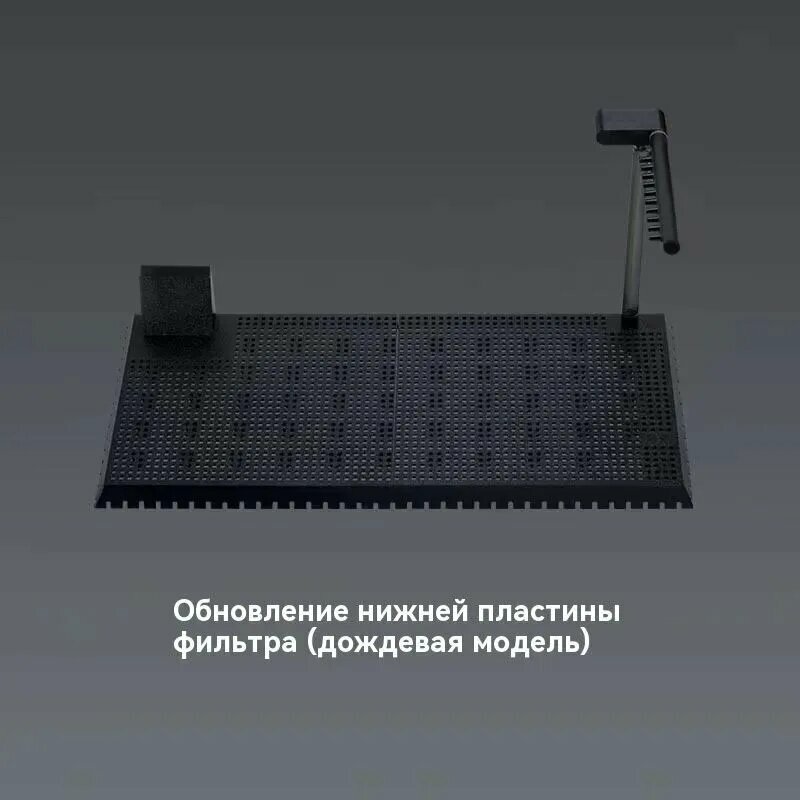 Пластина-донный фильтр для аквариума Xiaomi заградитель песка для улучшения фильтрации и декора