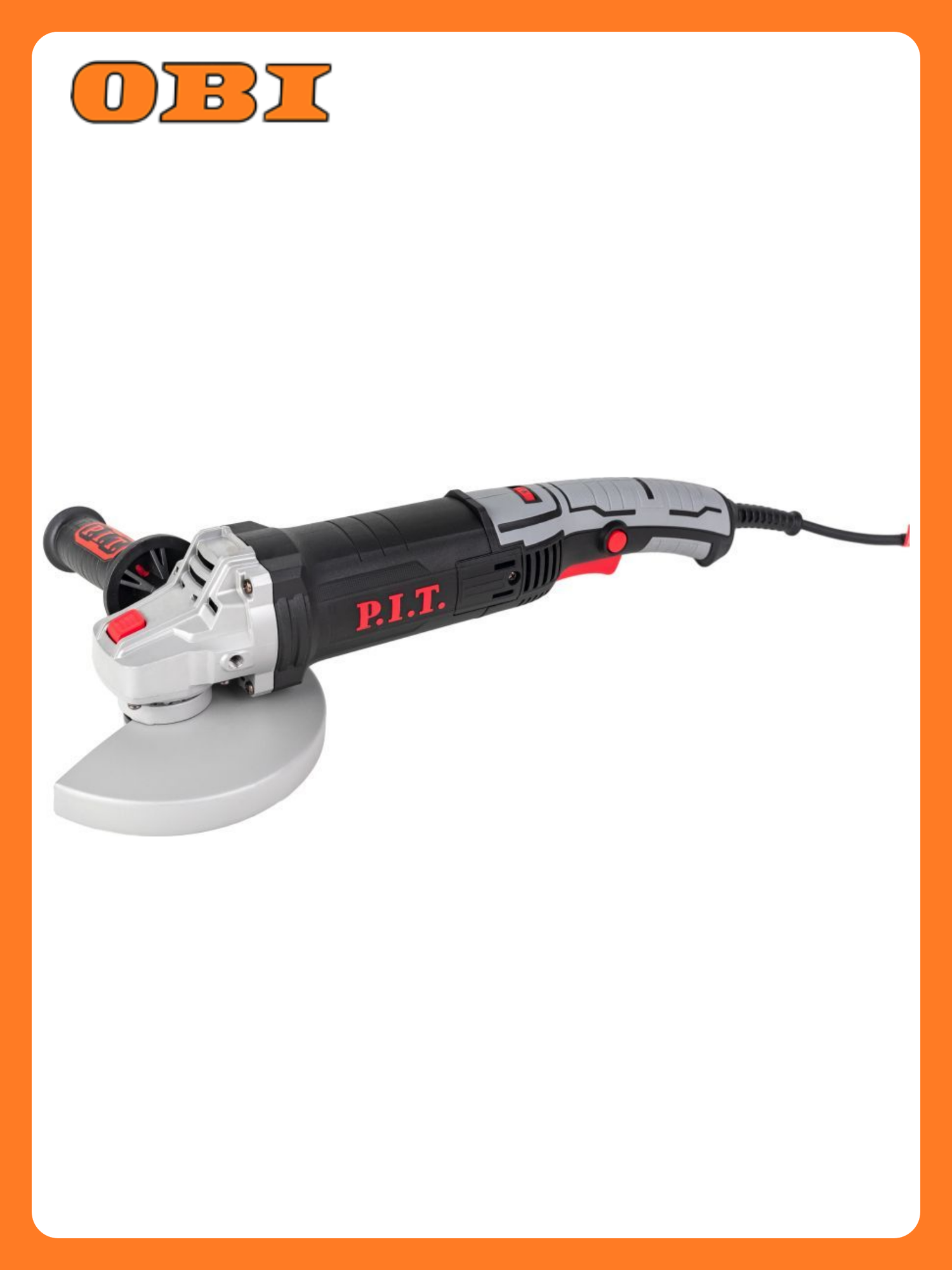 Шлифмашина угловая электрическая P.I.T. PWS150-C1 1260Вт 150 мм