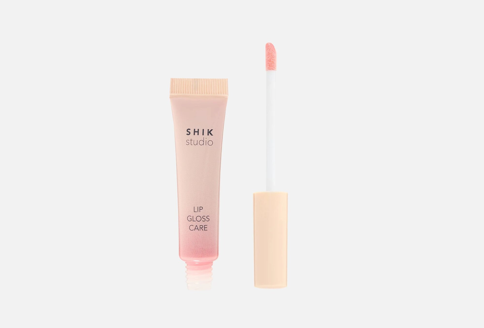 Ухаживающий блеск для губ SHIKstudio Gloss care, оттенок 101, Pale pink