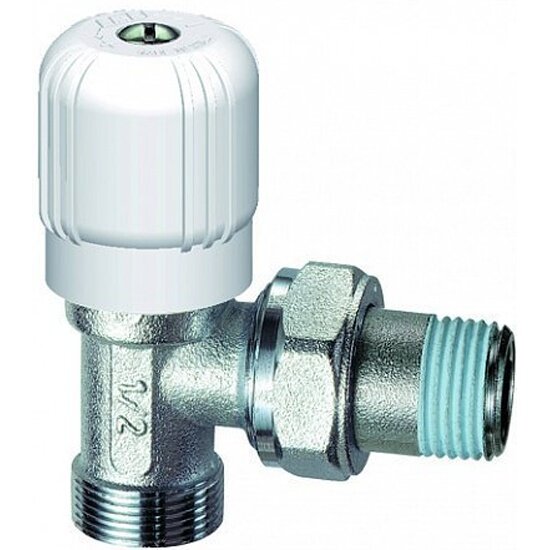 Вентиль Far регулирующий 1/2" М24х19, угловой EPDM ( FV 1050 C12)