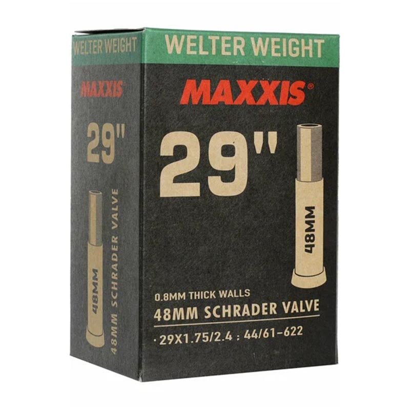 MAXXIS Велокамера MAXXIS WELTER WEIGHT 29x1.75/2.40 0.8 мм авто нип. 48 мм