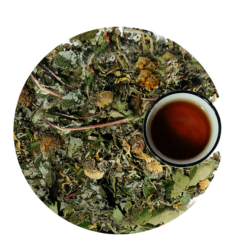 Фитосбор "Сосудистый" (При варикозе, тромбофлебите, геморрое) от бренда "Отварчик пей", вес 50 грамм