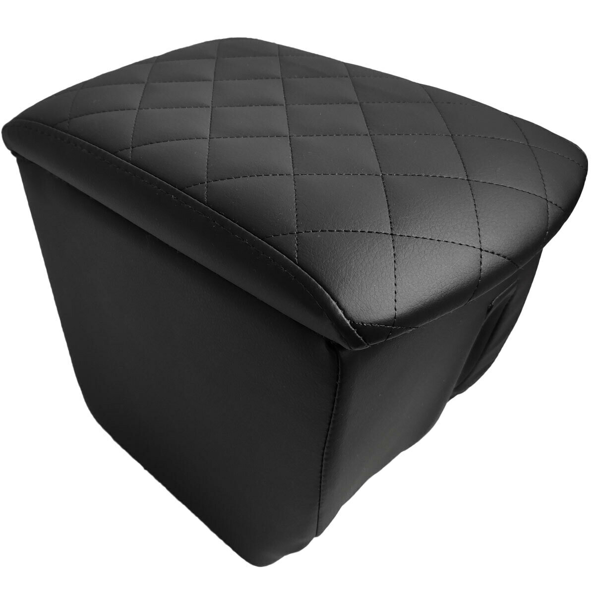 Подлокотник Киа Рио 4 (2017-2020), цвет черный, исполнение "Премиум Ромб"