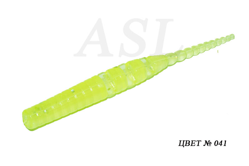 Силиконовая приманка ASL "Джава" цвет №041, L- 7,5см (3"), 8шт/уп
