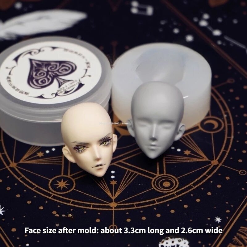 Силиконовая форма для кукол из аниме Mold style -21