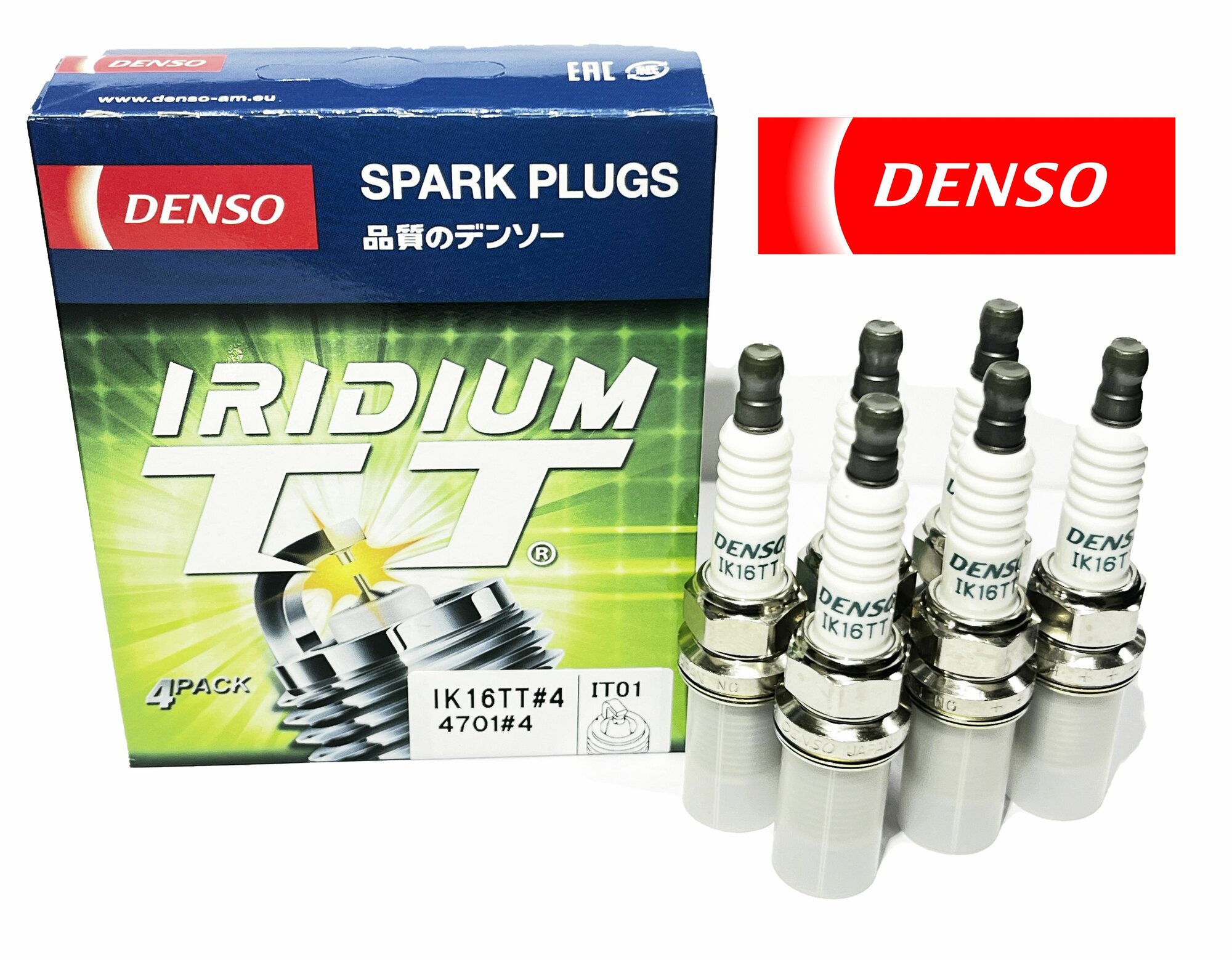 DENSO IK16TT свечи зажигания иридиевые (Комплект 6шт)