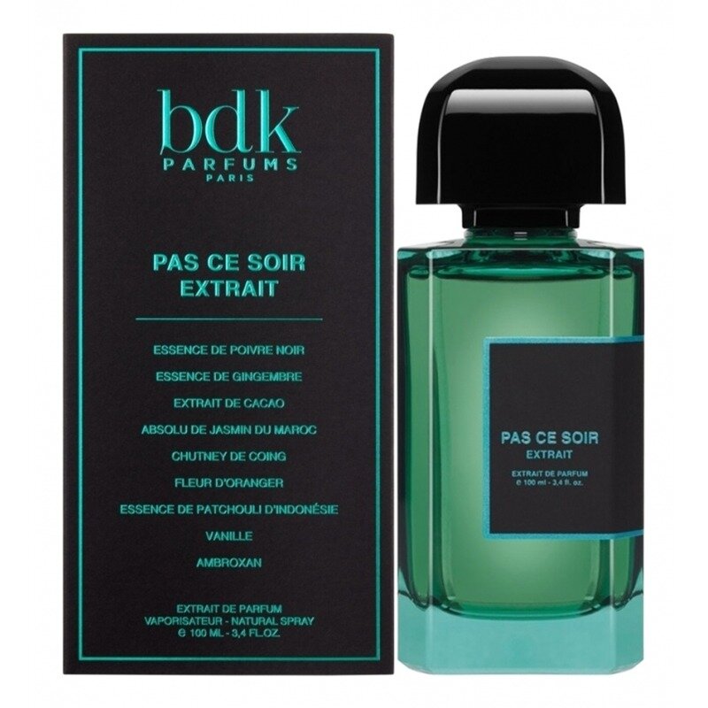 Parfums BDK, Pas Ce Soir Extrait, 100мл, Духи Унисекс