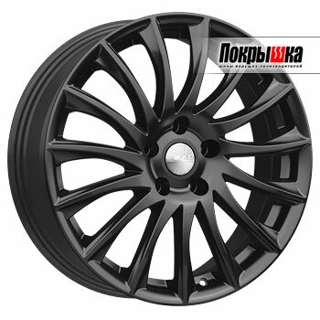 Диски литые SKAD Валенсия 7.0х18/5х114.3 D67.1 ET50.0, Черный матовый