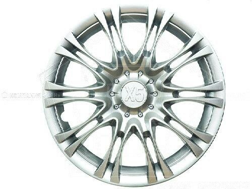 Колпаки декоративные (на пруж.) r-16 "rs-t" для а/м газ 3302, 2705 перед. белый глянец (к-т 2 шт) (а