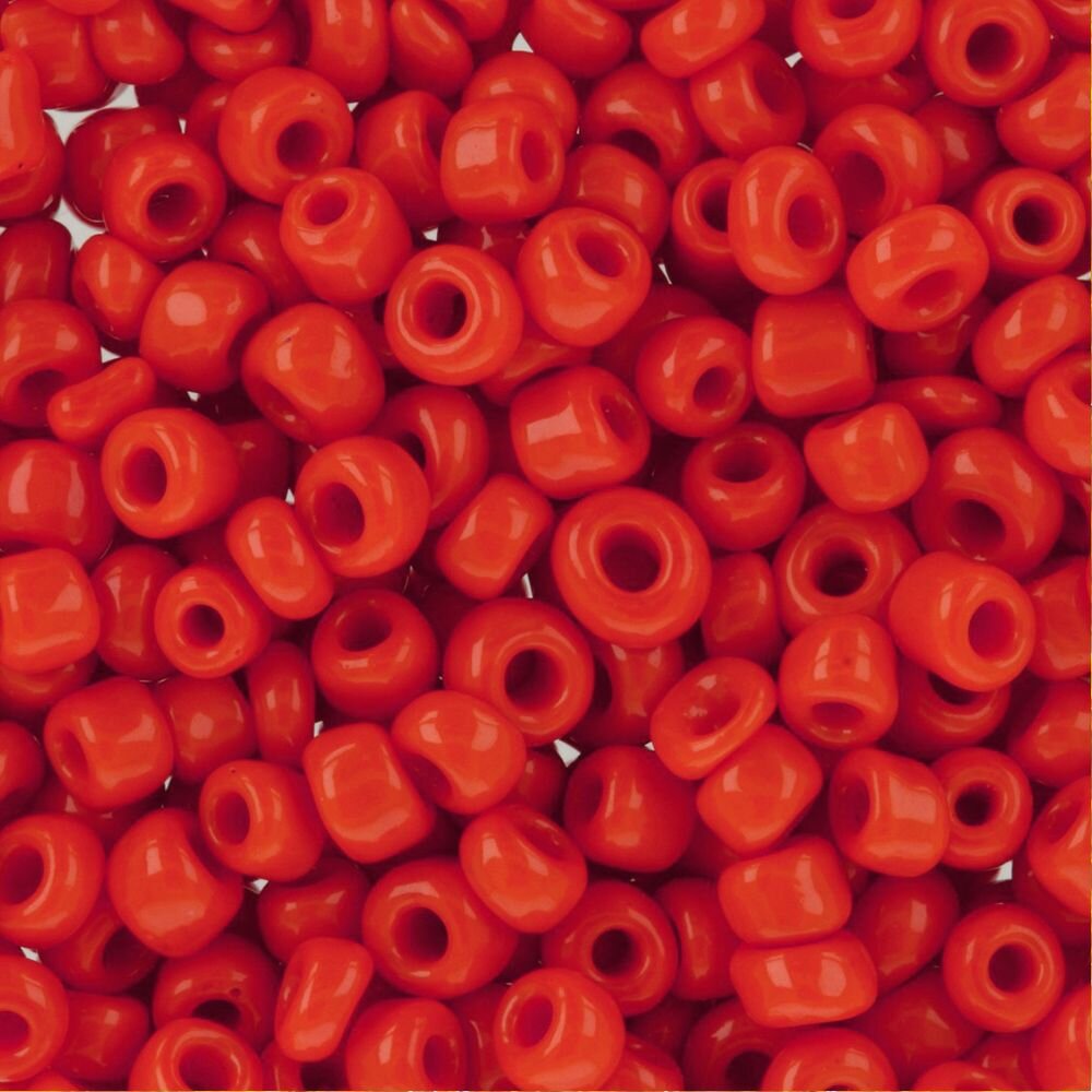Бисер "Zlatka" GR 08/0 (0041-0055) 10 шт 10 г №0045 красный