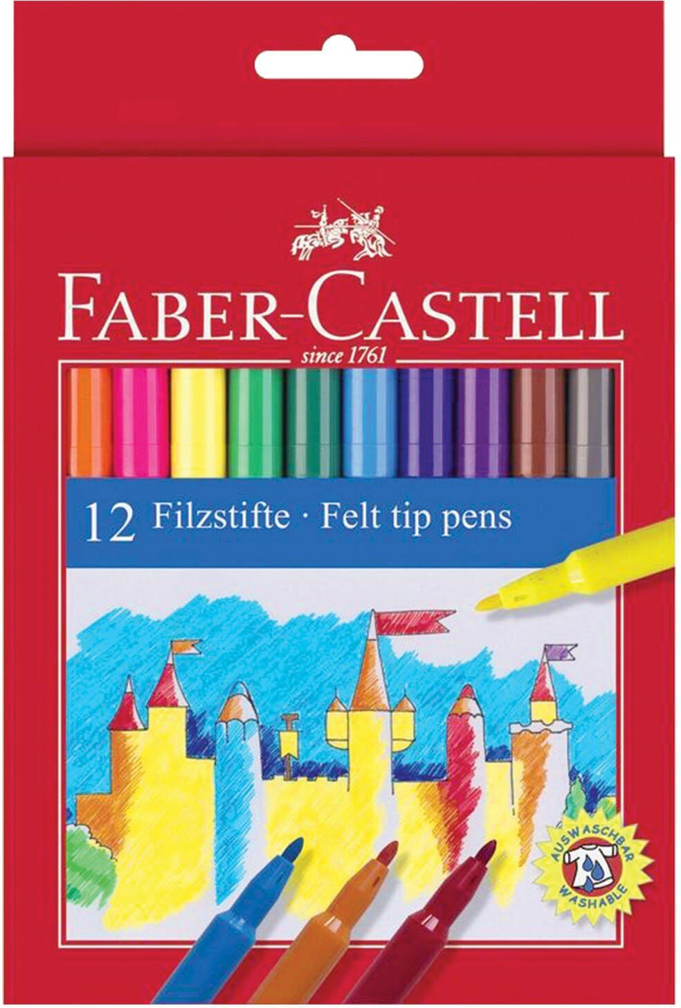 Фломастеры 12 цветов (554212)