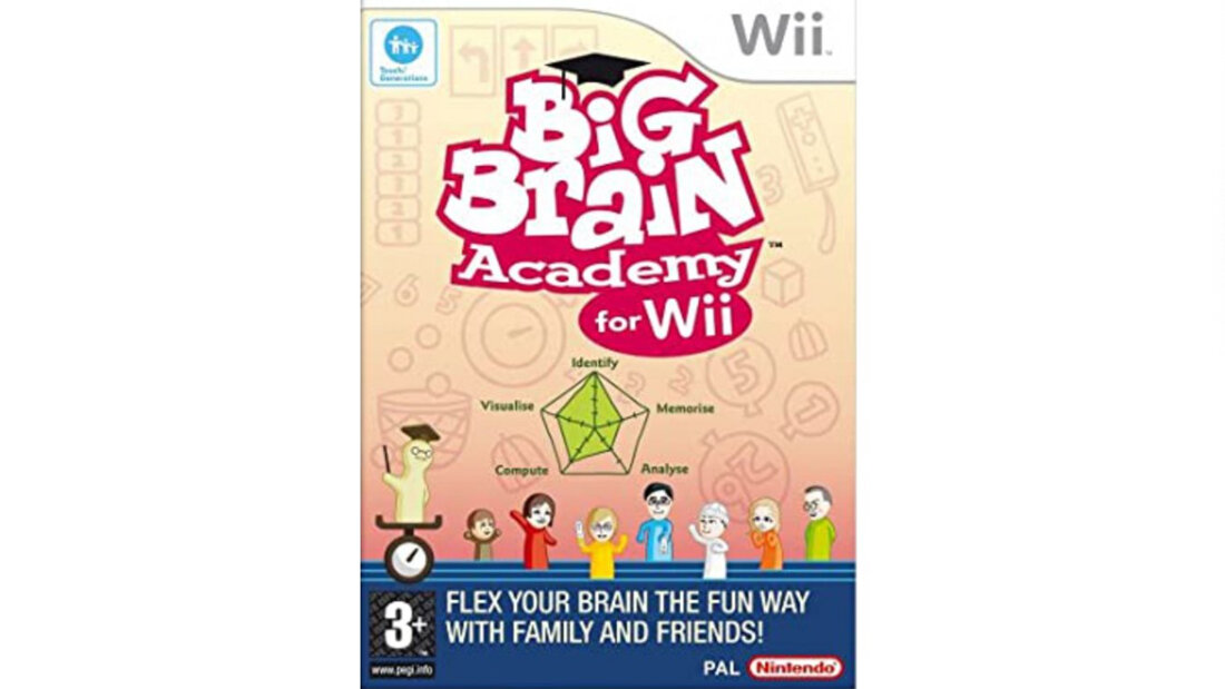 Nintendo Г 37795 Видеоигра Big Brain Academy. Рус. док (Wii)