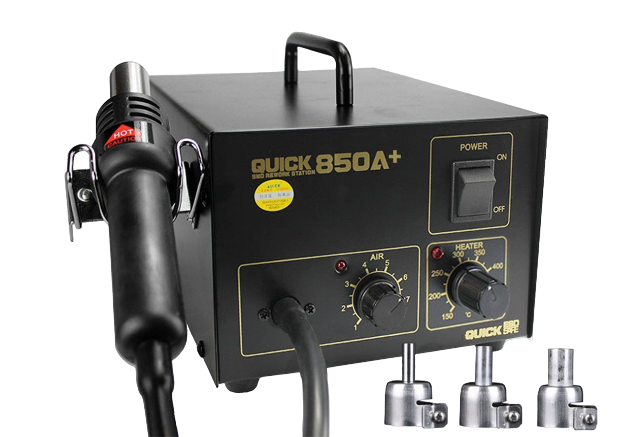 Паяльная станция Quick 850A+ ESD, 320Вт