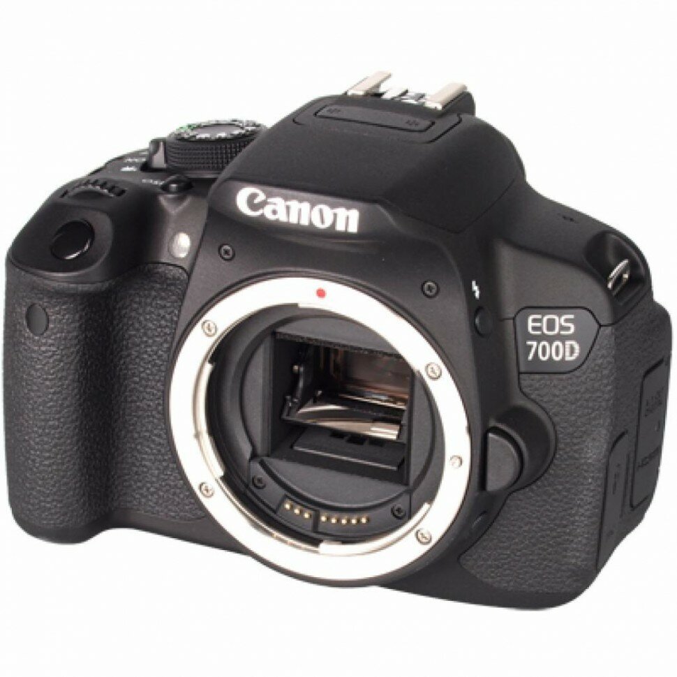 Зеркальный фотоаппарат Canon EOS 700 D Body, байонет EF/EF-S