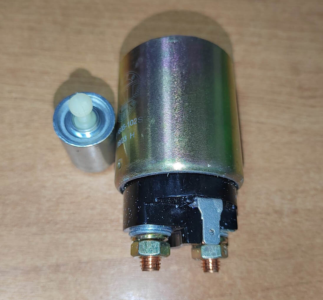 Реле втягивающее Daewoo Nexia / Lanos (3 болта)