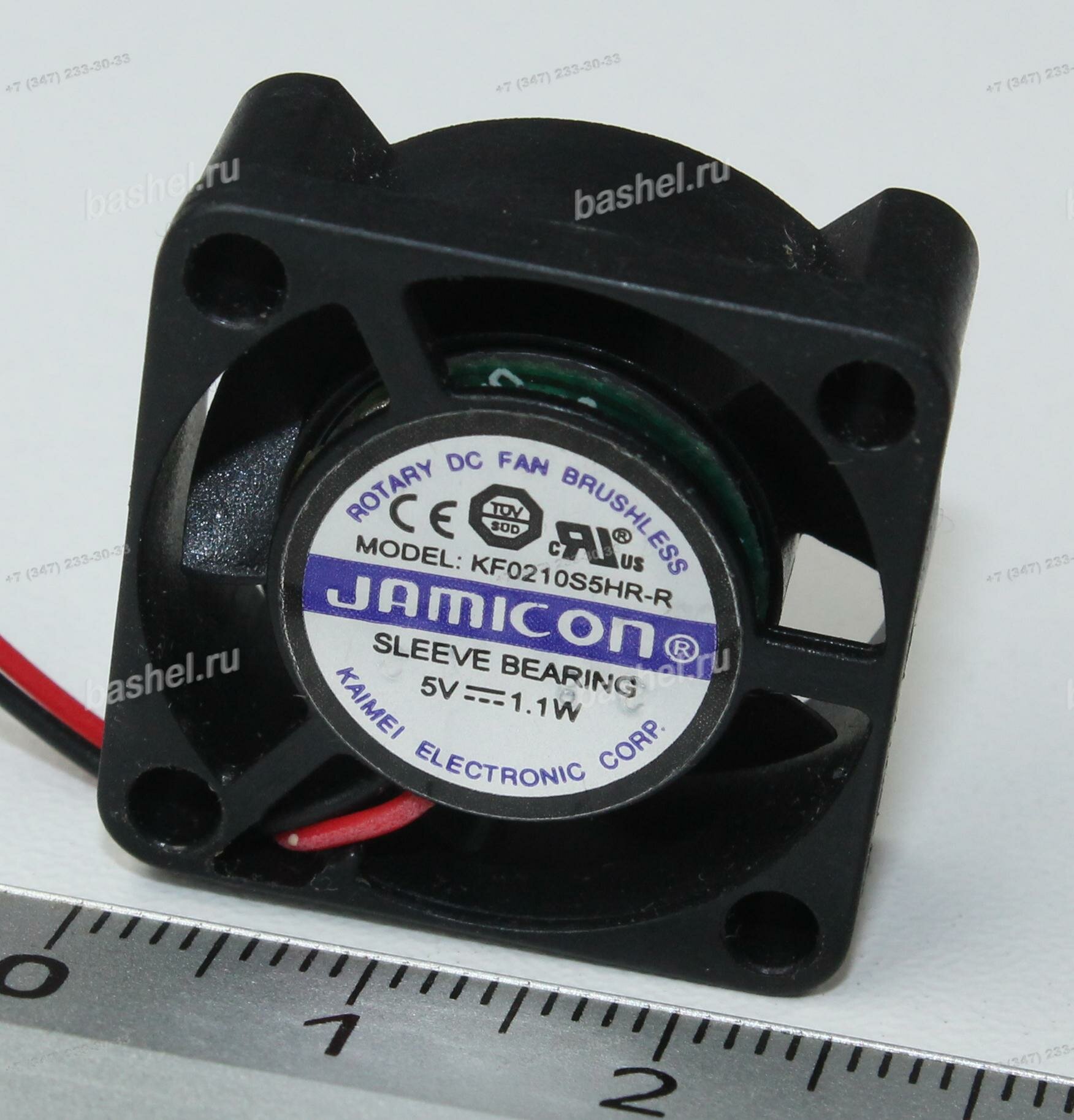 25х25х10мм, KF0210S5HR, 5В, Вентилятор DC