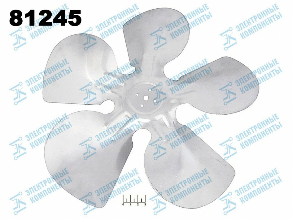 Крыльчатка алюминиевая 300/28B