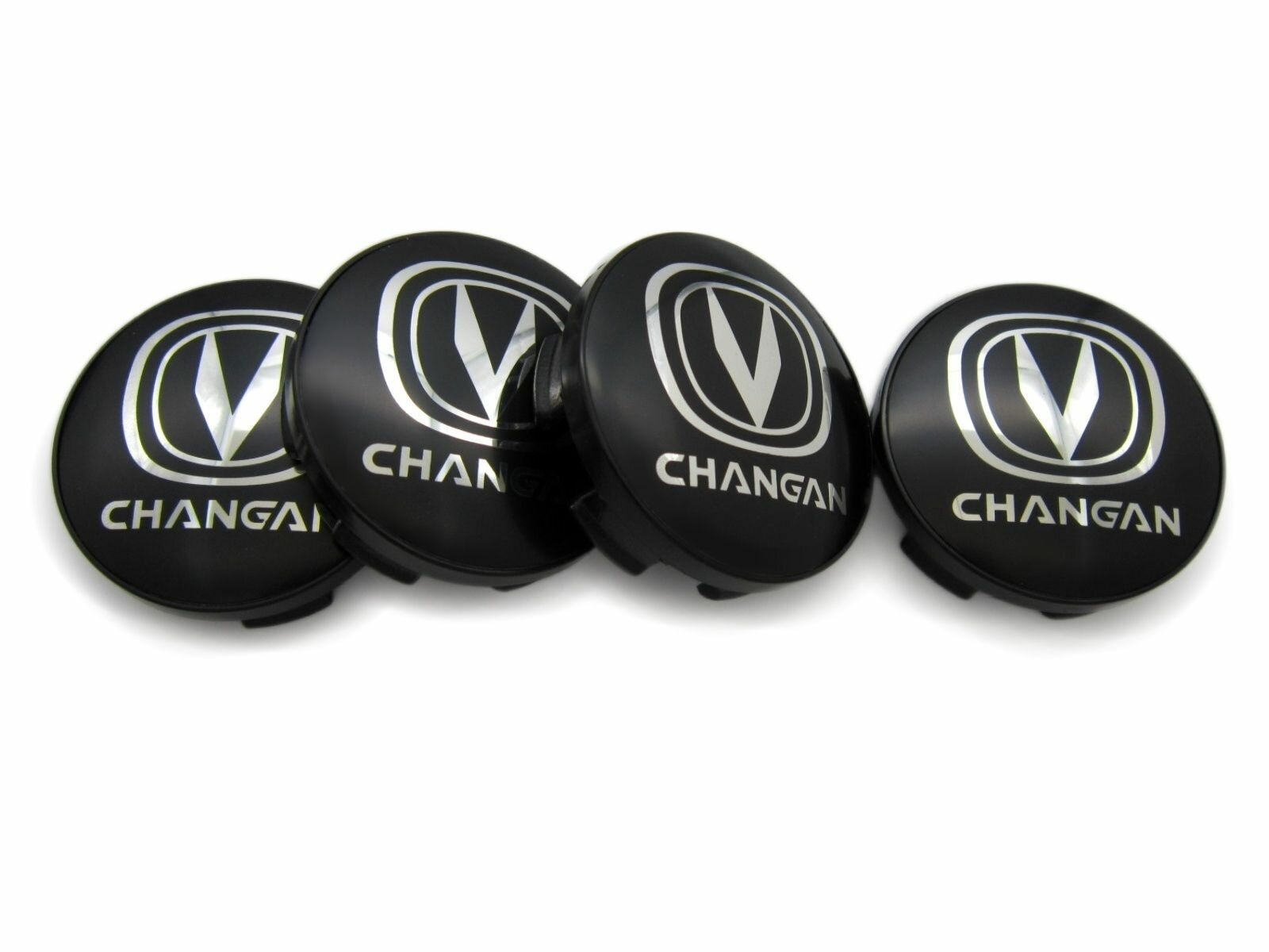 Колпачки, заглушки на литые диски СКАД Changan 56/51/12 мм, комплект 4 шт.