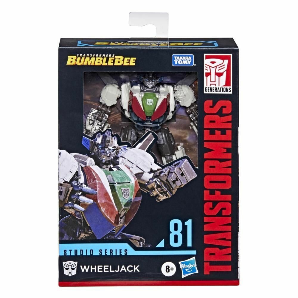 Трансформеры игрушки Hasbro Transformers Toys Studio Series SS81 Deluxe Transformers: Bumblebee Wheeljack (11.5cm) F3167