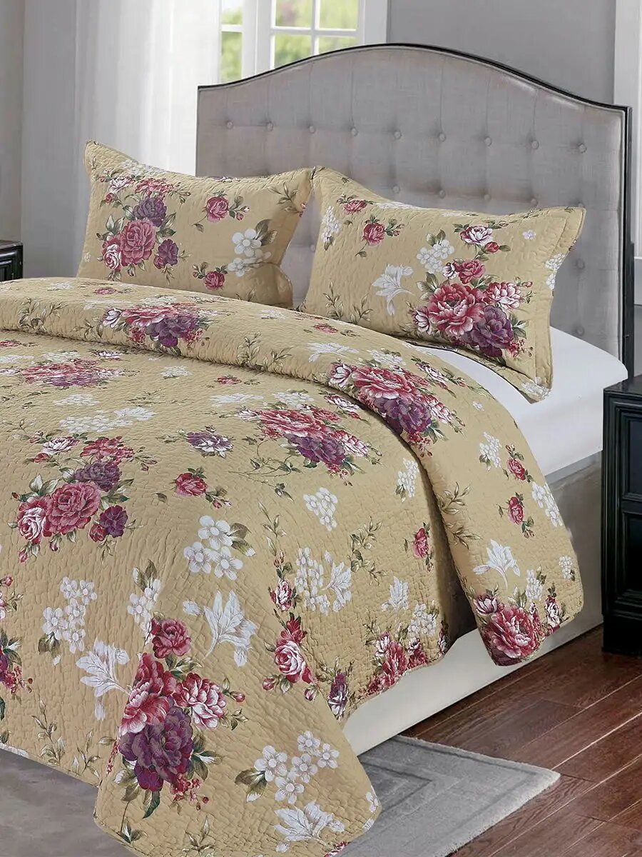 Покрывало 230х250 Patchwork наволочки 50х70 хлопок