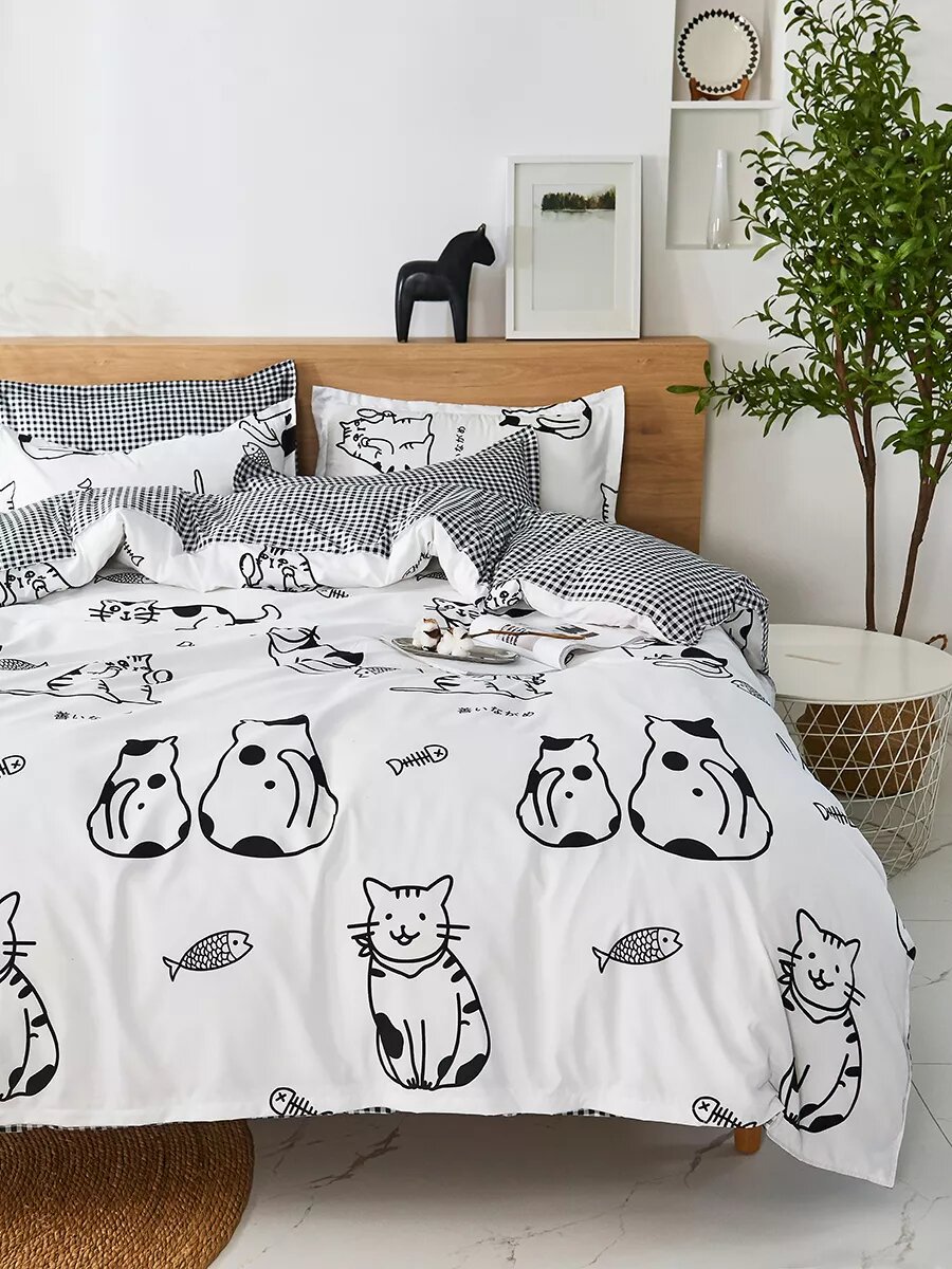 Постельное белье 2 спальное наволочки 70х70 Dream Fly