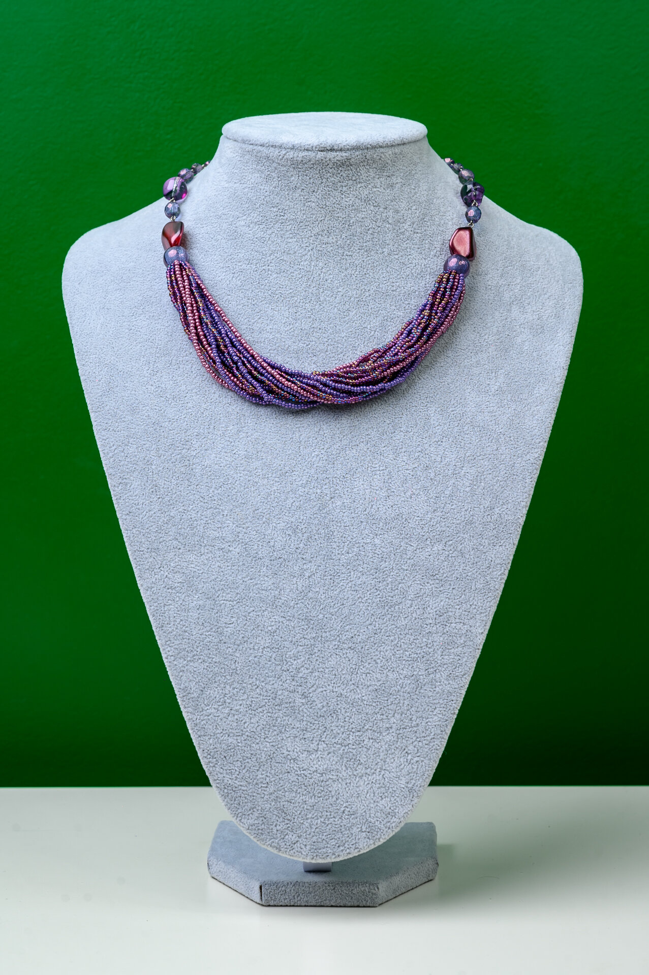 Бусы, хрусталь