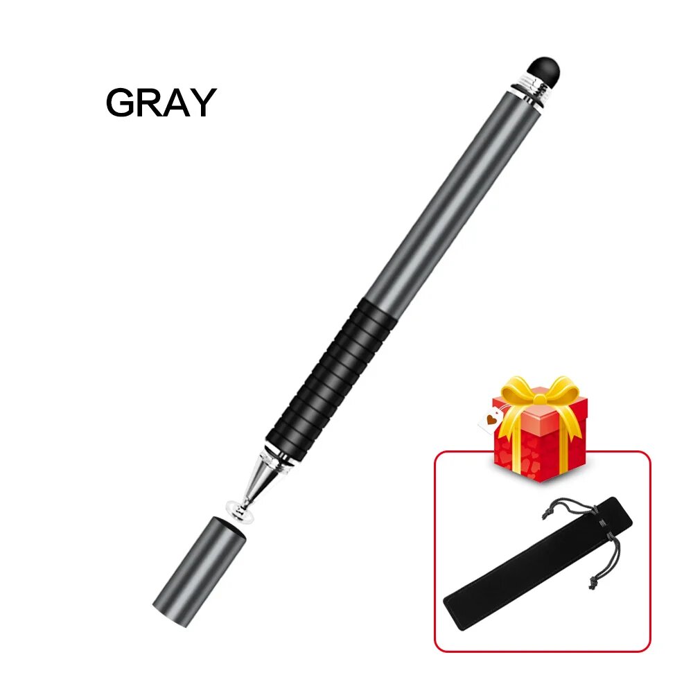Стилус для планшета Gray с чехлом