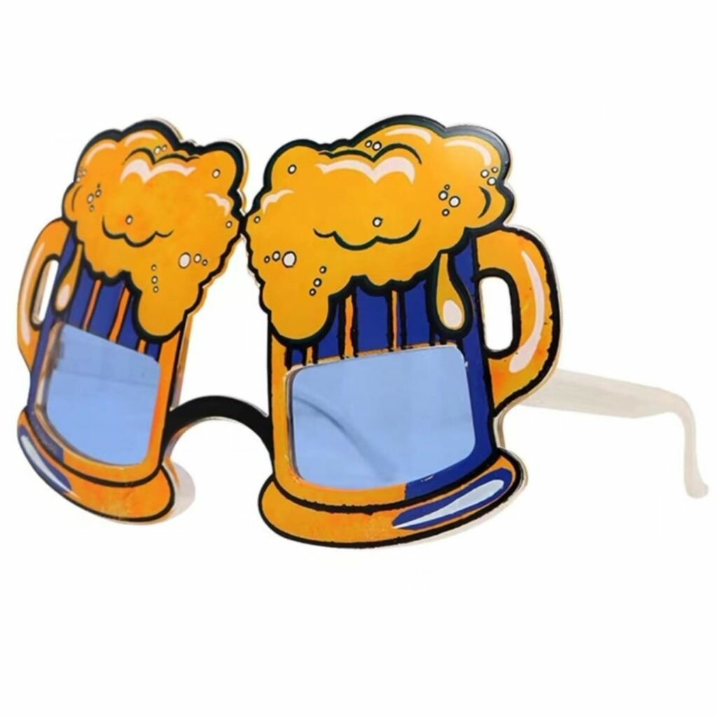 Бокалы для вечеринок на Гавайской пляжной танцевальной вечеринке-Желтое пивное стекло