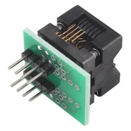 SHANGSIMOUDLECX Адаптер программатора SOIC8 SOP8 к DIP8
