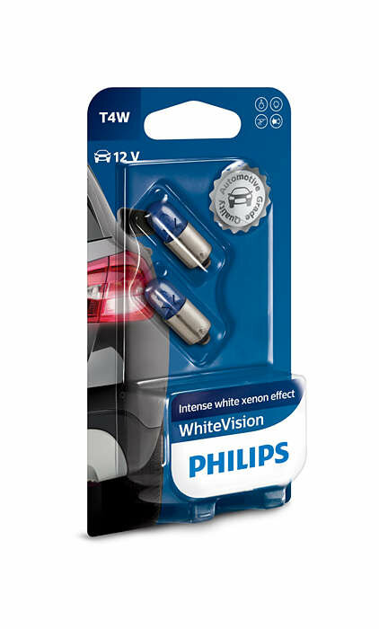Лампы Philips t4w 12929 nbv 12v ba9s b2 PHILIPS-12929NBVB2