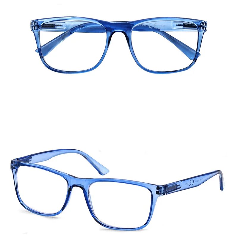 Очки для чтения MODFANS синий Shiny Blue +225