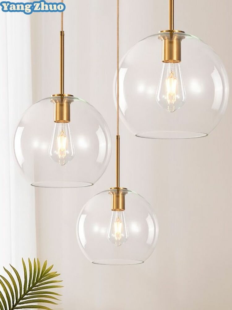 Люстра в скандинавском стиле, современный минимализм, легкая роскошь